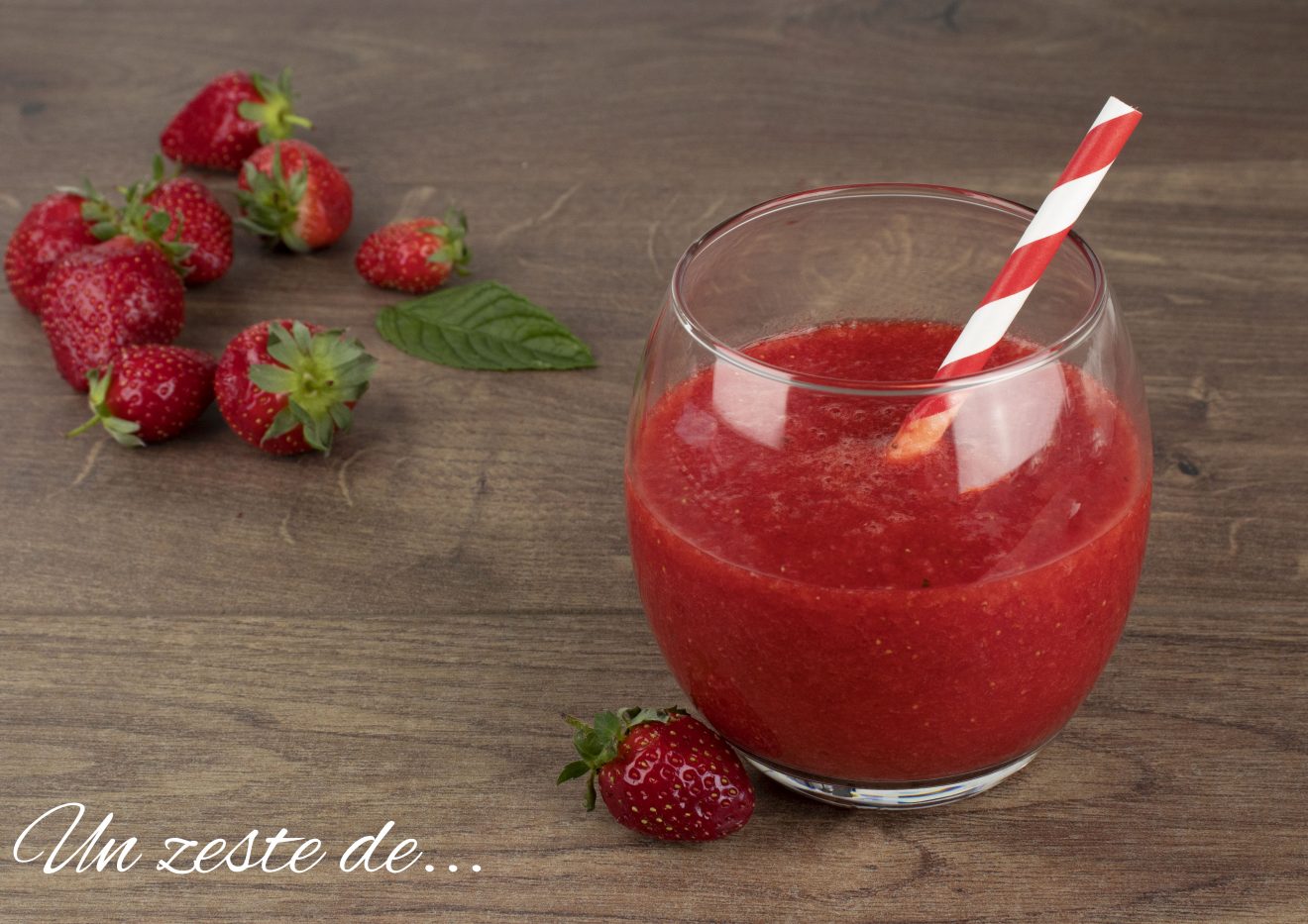Soupe de fraises