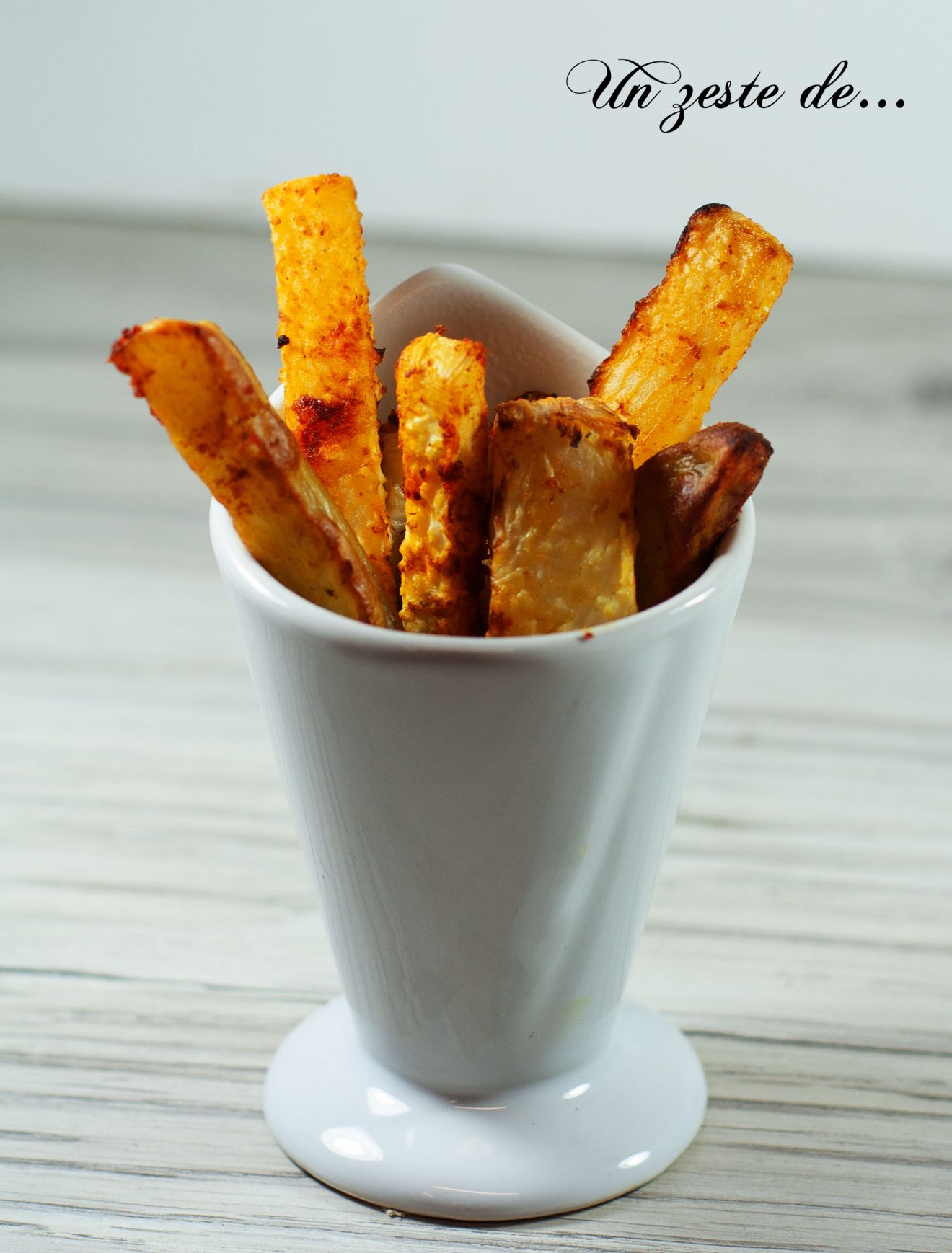 Frites de chou-rave au four